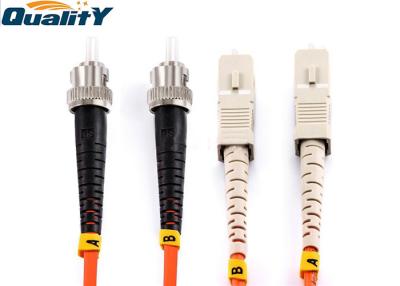 Cina cavo a fibre ottiche misto dello Sc della st del diametro OM2 di 3.0mm in vendita