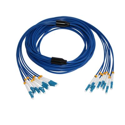 Cina LC/UPC - cavo ottico corazzato OD5.5mm del centro G657A1 di LC/UPC 8 in vendita