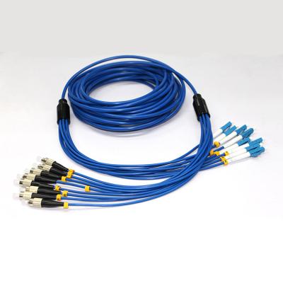 Cina Cavo di toppa a fibra ottica corazzato all'aperto del centro G657A1 di radiodiffusione 8 in vendita