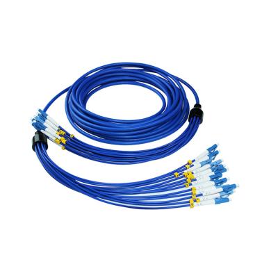 Cina Colore blu corazzato del cavo ottico del centro G657A1 OD6.0mm di MP 12 in vendita