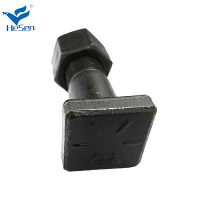China D60 Bulldozer Sprocket Segment Bolt And Nut 12.9 Bolts Square Head for sale