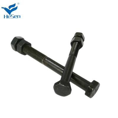 China Cubeta Pin Black Bolts And Nuts 14x140 para os pinos da cubeta de 45mm 50mm 55mm à venda