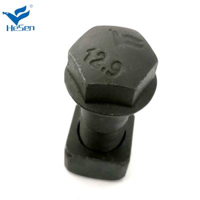 Cina Dado di bullone matto di collegamento della pista di Black Bolts And 5H8756 130-32-11213 dell'escavatore in vendita