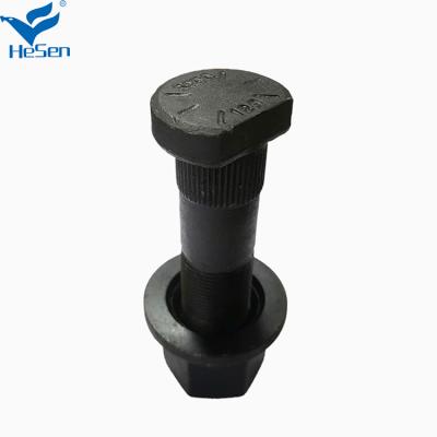 China S200 Car Wheel Bolts And Nuts 12.9 Wheel Loader Bolt And Nut 22x94 MM for sale
