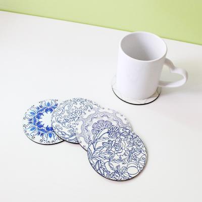 중국 비어 커피를 위한 Eco 우호적 90x90mm 염료 승화 공백 판매용