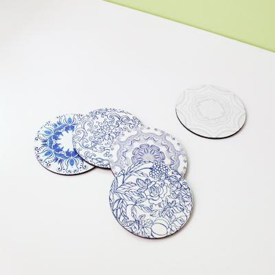 중국 비어 커피를 위한 Eco 우호적 90x90mm 염료 승화 공백 판매용