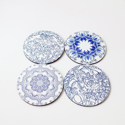 중국 비어 커피를 위한 Eco 우호적 90x90mm 염료 승화 공백 판매용