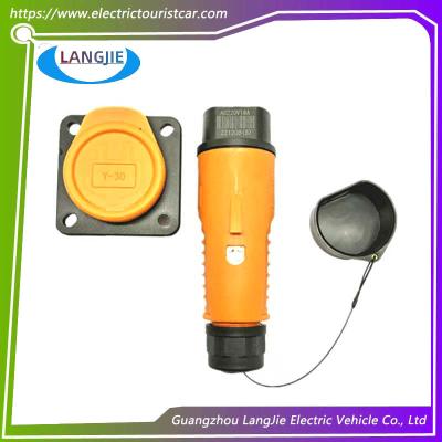 Κίνα Πιστόλι φόρτισης Wuling Electric Vehicle Y30 220V 16A Υποδοχή φόρτισης για οχήματα περιήγησης προς πώληση