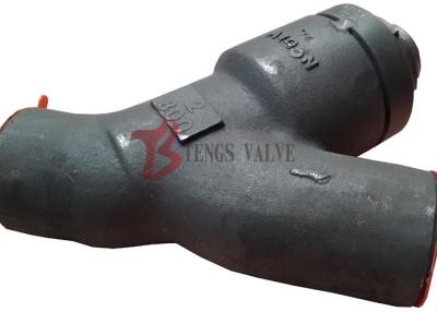 Chine Pouce de 1/2 - le commutateur/TNP de maille de l'acier au carbone A105 N CL800 SS304 de tamis de 2 pouces Y finit à vendre