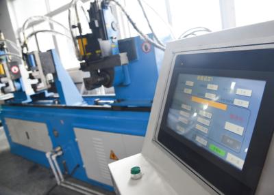 China Hidráulico de actuación directa del doblador del tubo del CNC de la tubería con la válvula ajustable de la velocidad en venta