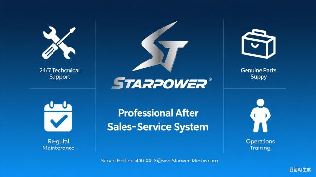 STARPOWER metal processing equipment in operation