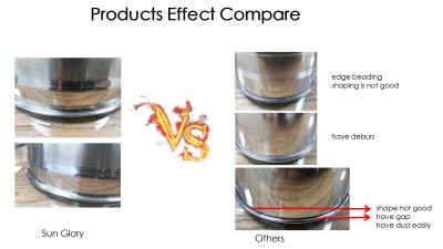 China Cadena de producción del Utensilios de cocina ajuste del corte de borde y gotear la máquina que prensa en venta