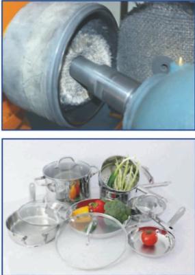 中国 機械内部の磨く機械は機械140r/min 200mmを作る内部のポリッシャの内部の鍋を交換する 販売のため