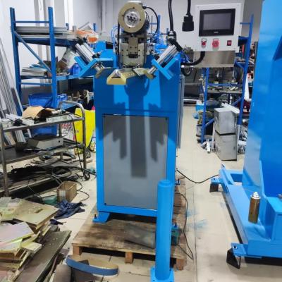 중국 수직 톱니 둥근 마무리 CNC 외부 모래 벨트 밀링 기계 수동 싱크 판매용