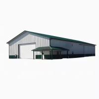 Quality Lanjing Prefabricated Commercial Steel Buildings , Steel Frame Metal Buildings for sale