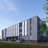 Quality Custom Modern Prefab Metal Buildings , Frame Structure Building Construction for sale