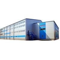 Quality Modern Prefab Steel Warehouse Buildings , High Rigidity Steel Frame Industrial Building for sale