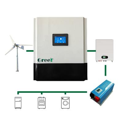 China 5KW Off Grid Controller with MPPT 100A Output for Wind Solar Systems for sale