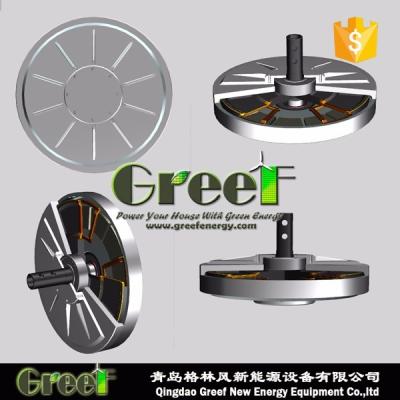 중국 저알피엠 코어리스 영구 자석 풍력 발전기 10KW 판매용
