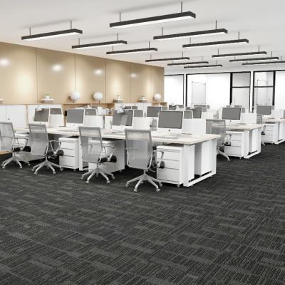 중국 내구성이 뛰어나고 청소가 용이한 루프 파일 오피스 카펫 타일 DG 시리즈 판매용