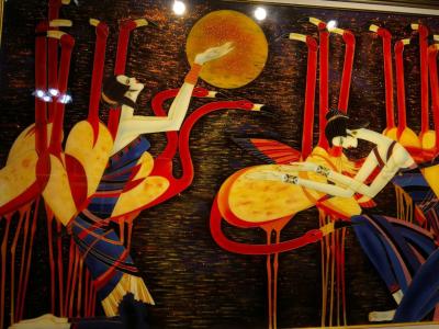중국 맞춘 선물 스테인레스 금속 그림 장식적 그림 판매용