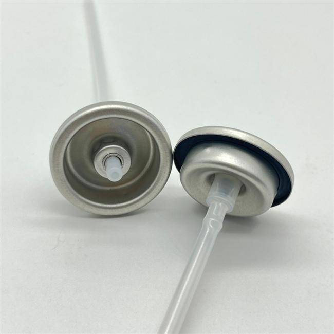 Antibacterial valve actuator side profile showing ergonomic design