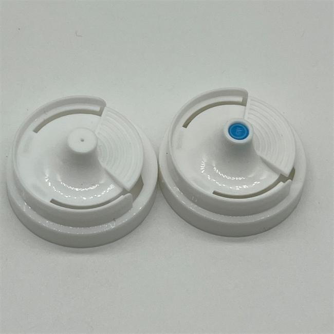 Antibacterial valve actuator assembly view showing internal components