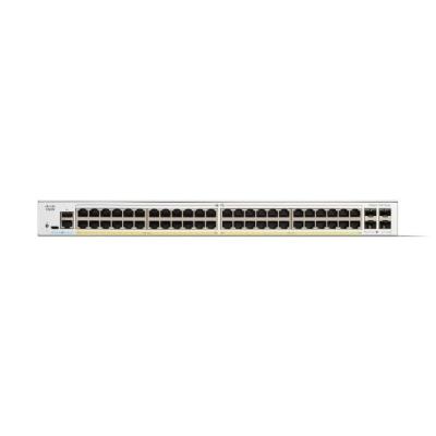 China 48-Port PoE+ Cisco Switch With 10G Uplinks & StackWise Catalyst 1300 Series for sale