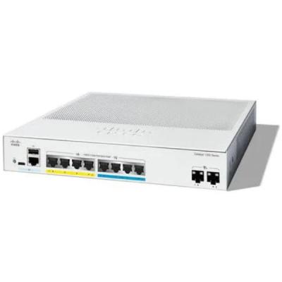 China C1300-8MGP-2X Cisco Switch Rugged 30W Cisco PoE+ Switch Fiber / Copper Uplinks for sale