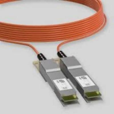 China 400Gbps QSFP-DD AOC Kabel, 25m Low-Latency, EMI-resistente Cisco Kabel und Zubehör zu verkaufen