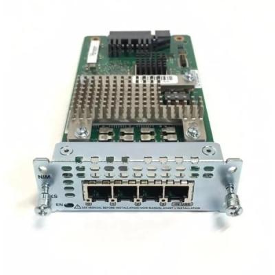 China Cisco NIM-4E/M= Module : 4-Port Gigabit Fiber , Flexible Expansion For ISR 4000 Routers Cisco Module for sale