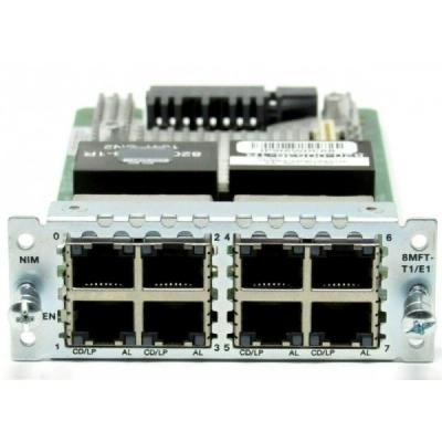 China 8-Port T1/E1 Cisco Module Hot-Swappable NIM For ISR Routers Voice & Data Support for sale