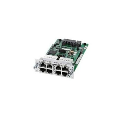 China 8-Port Gigabit PoE+ Cisco Module Layer 2 Switching & QoS For ISR Routers NIM-ES2-8-P for sale