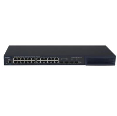 China 24-Port Gigabit Ruijie Switch With 10G SFP+ & PoE+ Support Layer 2 Managed Web/CLI Control for sale