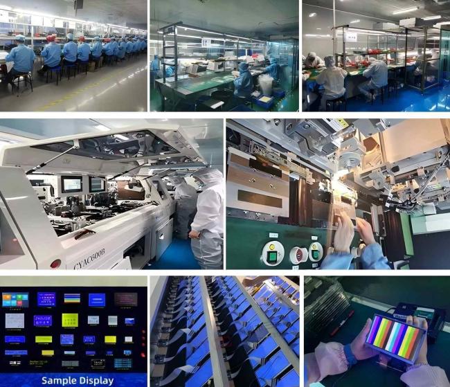 Advanced production equipment and quality control in LCD manufacturing