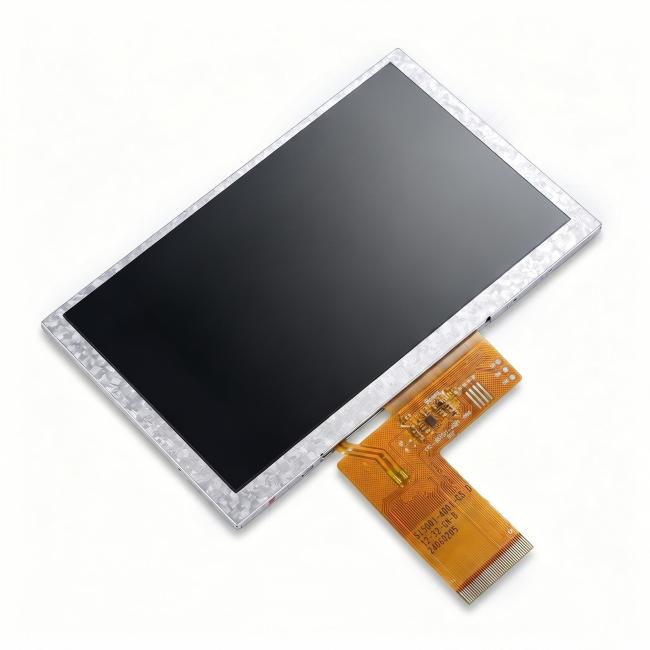 5 inch RGB TFT LCD module rear FPC structure