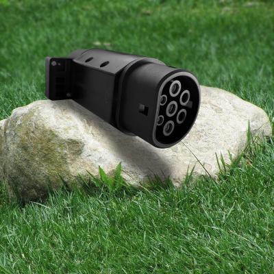 China 2024 Energy Charging Pile Three-phase Type2 to GBT Adapter EV Charger Converter with Lock Rated Current 32A AC Voltage 400V AC for sale