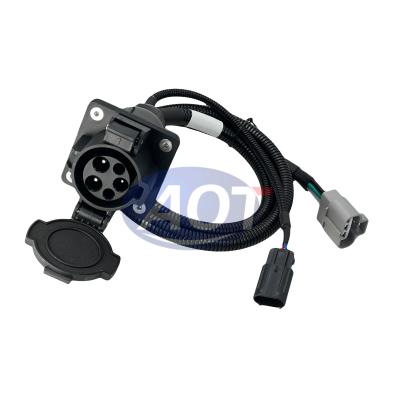 China Type 1 EV Inlet Socket J1772 16A/32A EV Charging Plug To Aptiv 13510099 6189-0165 Adapter Cable for sale