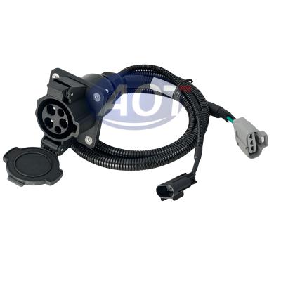 China Type 1 EV Inlet Socket J1772 16A/32A EV Charging Plug To Aptiv 13510099 6189-0165 Adapter Cable for sale