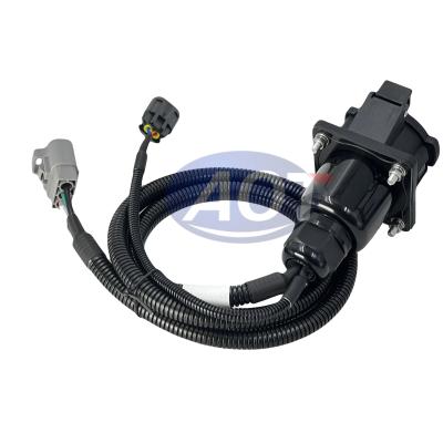 China Type 1 EV Inlet Socket J1772 16A/32A EV Charging Plug To Aptiv 13510099 6189-0165 Adapter Cable for sale