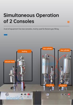 China LPG Gas Cylinder Filling Machine/ Semi Automatic Filling Machine / WD40 Aerosol Filling Machine for and Accurate Filling for sale