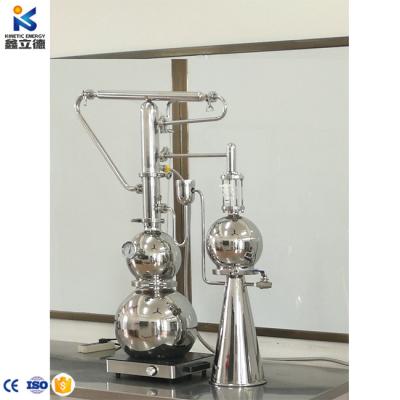China 10L Ginseng Essential Oil Steam Distillation Machine for Vanilla Extract Customizable and Versatile for sale