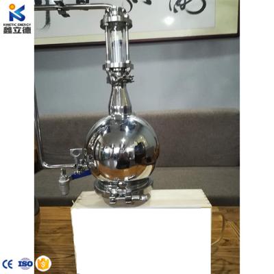 China 10L Ginseng Essential Oil Steam Distillation Machine for Vanilla Extract Customizable and Versatile for sale