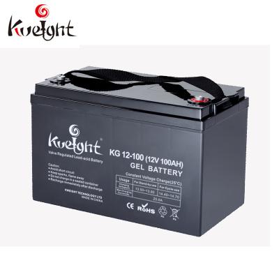 Cina Batteria libera sigillata del gel di manutenzione solare ricaricabile VRLA della batteria 12v 100ah in vendita