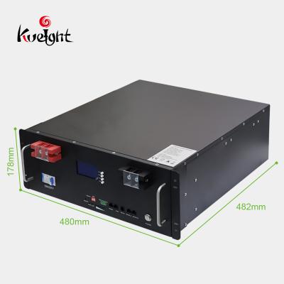China 4U 5U Solarbatterie des Lithium-Batterie-Modul-48v 100ah Lifepo4 für Netz-Daten-Raum zu verkaufen