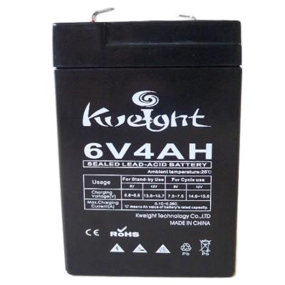 Cina stoccaggio libero di lunga vita della batteria della batteria al piombo di 6v 4ah di manutenzione solare di AGM in vendita