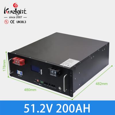 China Batterie-Solarbatterie 51.2v 200ah Lifepo4 für Netz-Daten-Raum zu verkaufen