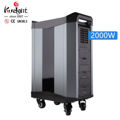 Cina Litio portatile della centrale elettrica della centrale elettrica solare pura della sinusoide 2000W in vendita