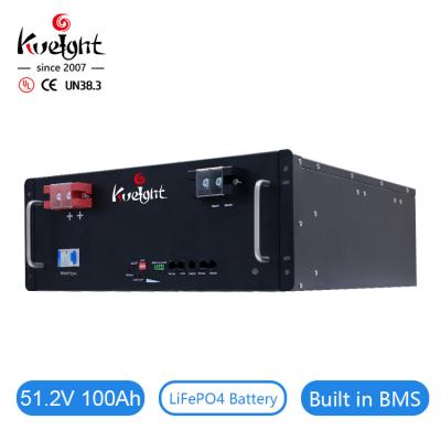 China Lithium-Batterie-Satz-Sonnensystem-Aushilfsenergie 51.2v 100ah für weg Planquadrat zu verkaufen