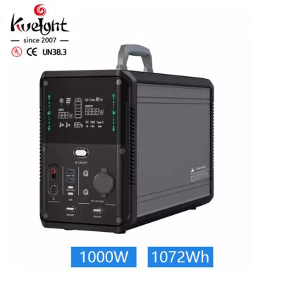 Cina centrale elettrica portatile della centrale elettrica 1000W di CC del litio solare di CA in vendita